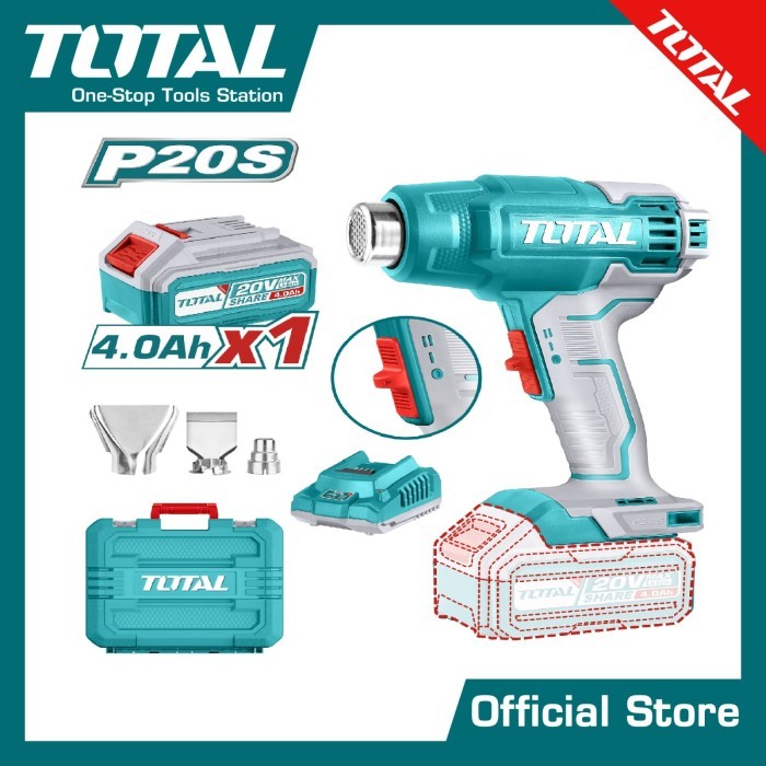 TOTAL Lithium-ion Heat Gun TBLI20025 | Lazada Indonesia