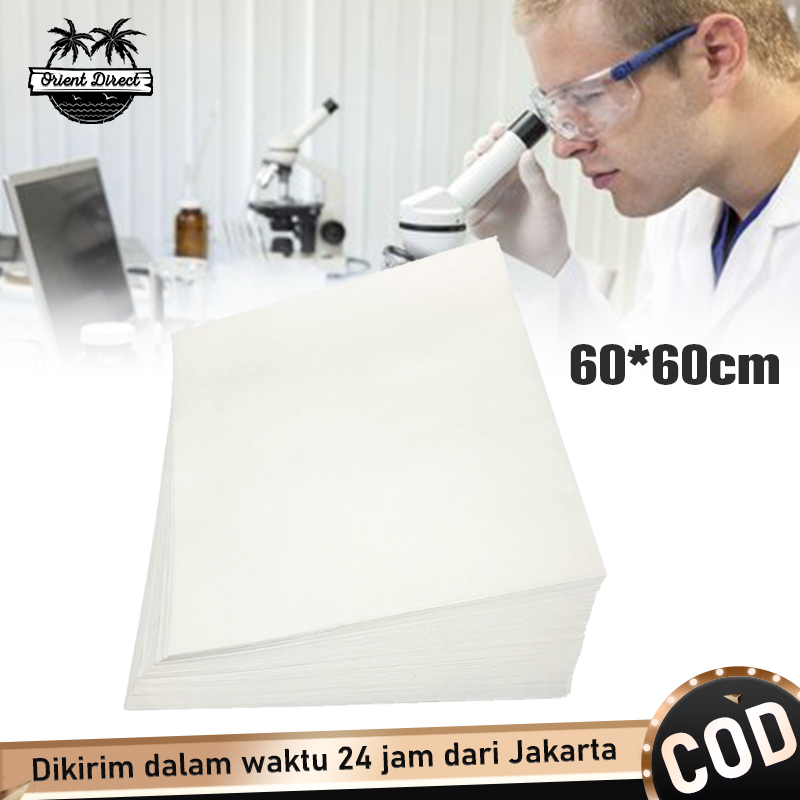 5pcs 60cm Kertas Saring Laboratorium Filter Paper Kertas Penyaring ...