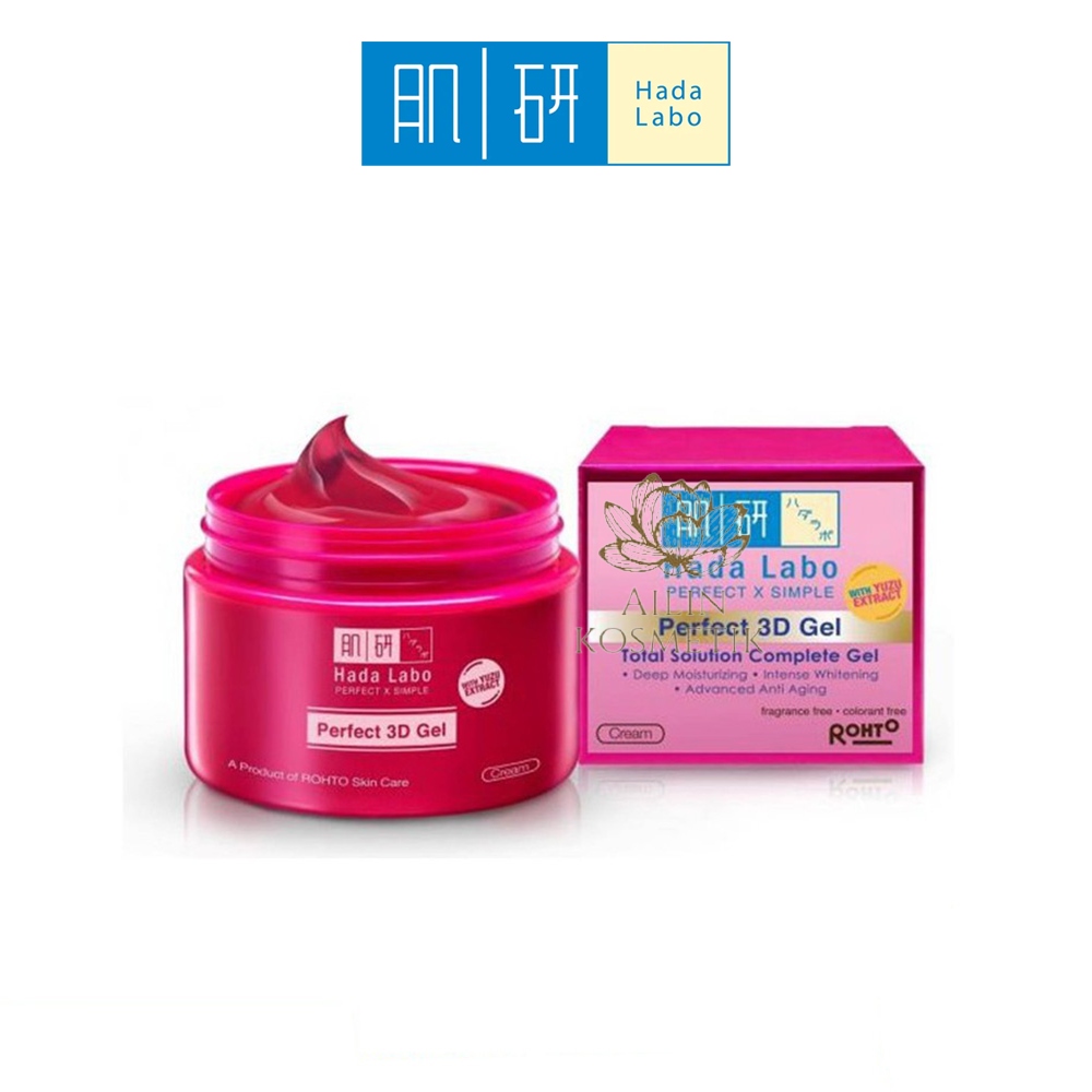 HADA LABO Perfect 3D Gel 40gr / Pelembab Wajah by NATURNIC | Lazada ...