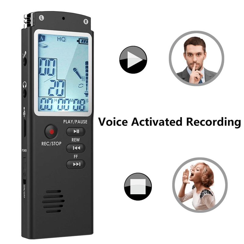 32GB Voice Recorder USB Dictaphone Digital Audio Voice Recorder with ...