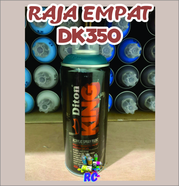Cat Semprot DITON KING DK 350 RAJA AMPAT -AKRILIK | Lazada Indonesia