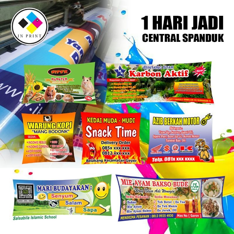 spanduk| banner |COD custom1hari jadi. banner baliho free desain ...