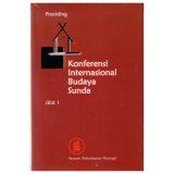 Prosiding Konferensi Internasional Budaya Sunda Jilid 1 | Lazada Indonesia
