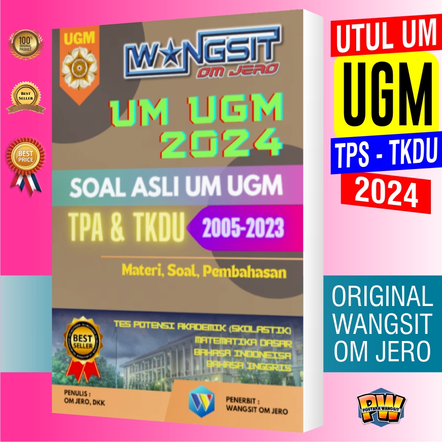 Buku Wangsit UTUL UM UGM TPS & TKDU 2024 / Buku Wangsit 2024 / Program IPA & IPS UGM 2024 ...