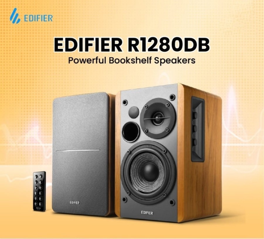 Edifier R1280DB R1280 DB R 1280 Powered Bluetooth Bookshelf Speakers ...