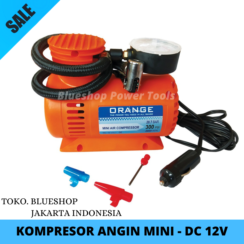 KOMPRESOR ANGIN MINI / Orange Kompresor Angin Mini - Dc 12V Mini Air ...
