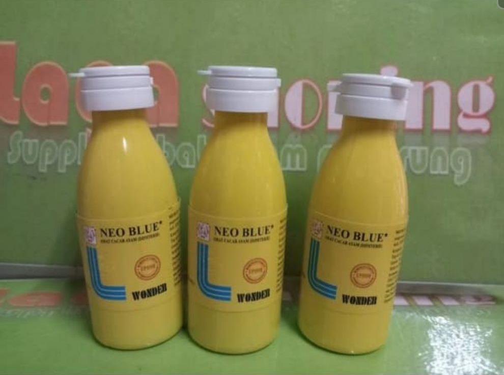 NEOBLUE 65 ml OBAT BIRU ayam cacar kutil neo blue obat merah luka luka infeksi gigitan serangga ...