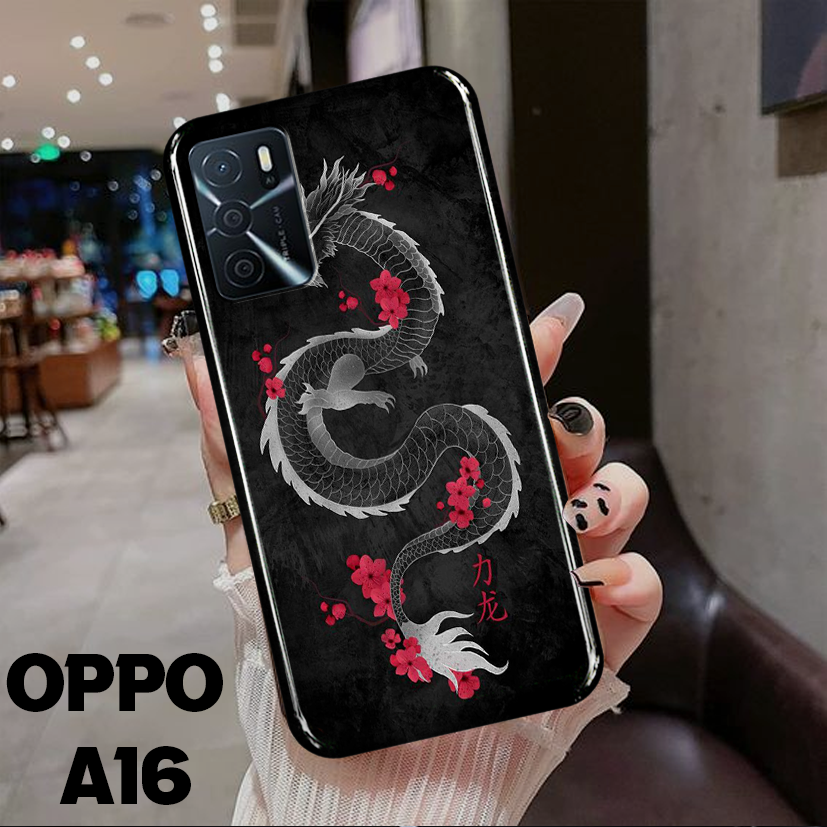 Casing Oppo A16 - Gambar Naga Hardcase Keren - Case Handphone - Hard ...