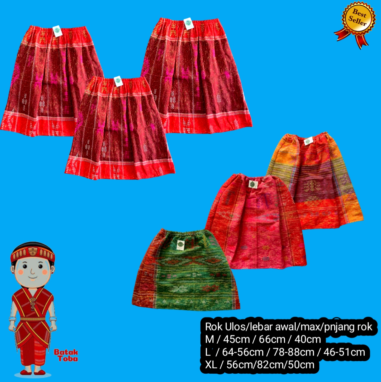 Rok Ulos Adat Batak / Rok Ulos / Untuk Anak-Anak Dan Dewasa / R S | Lazada Indonesia