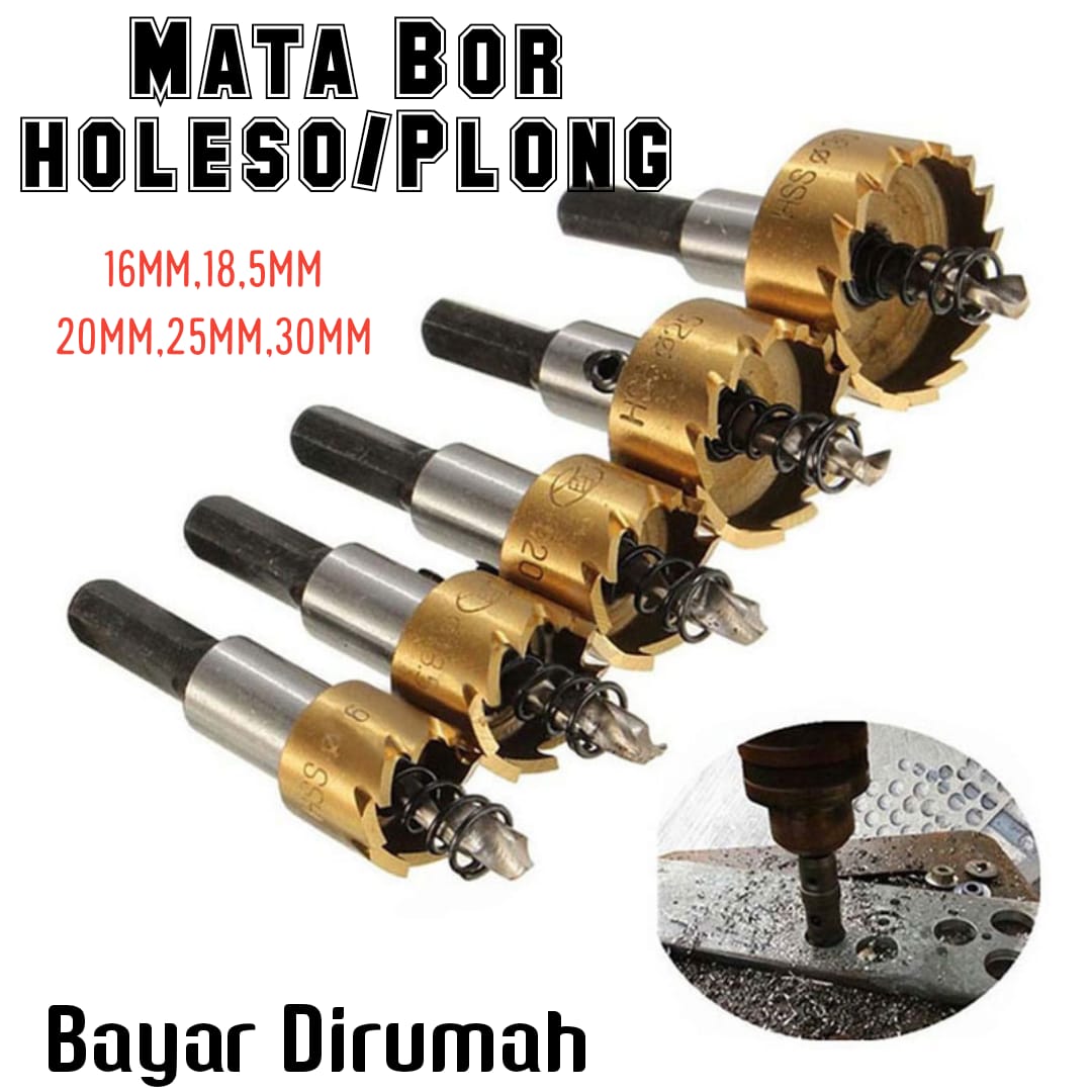 Mata Bor Holesaw untuk Kayu dan Logam 5pcs | Lazada Indonesia