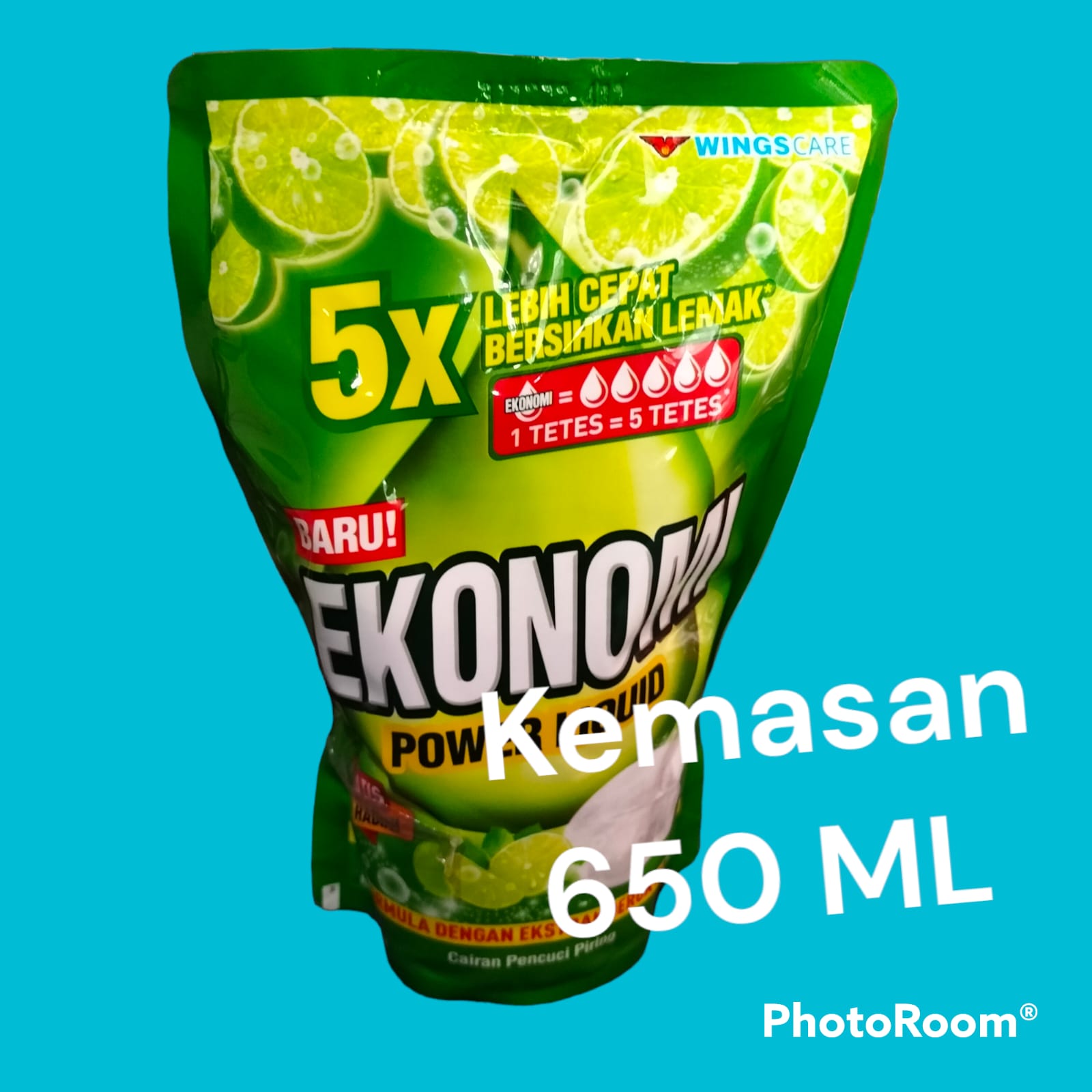 EKONOMI Power Liquid Sabun Cuci Piring Jeruk Nipis Pouch 650ml | Lazada Indonesia