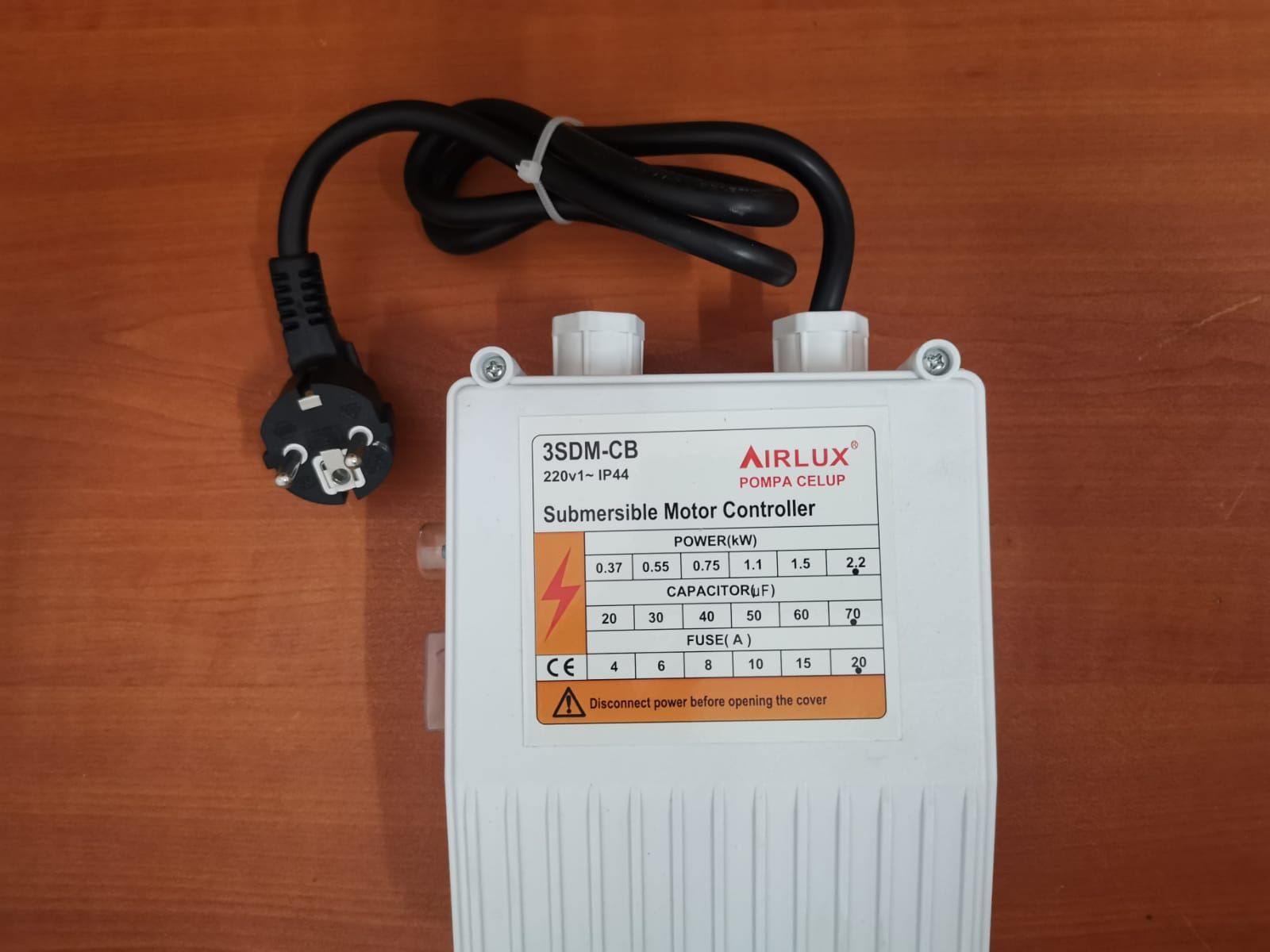 KONTROL BOX /CONTROL BOX PANEL POMPA SATELIT /SUBMERSIBLE PUMP 3 HP ...