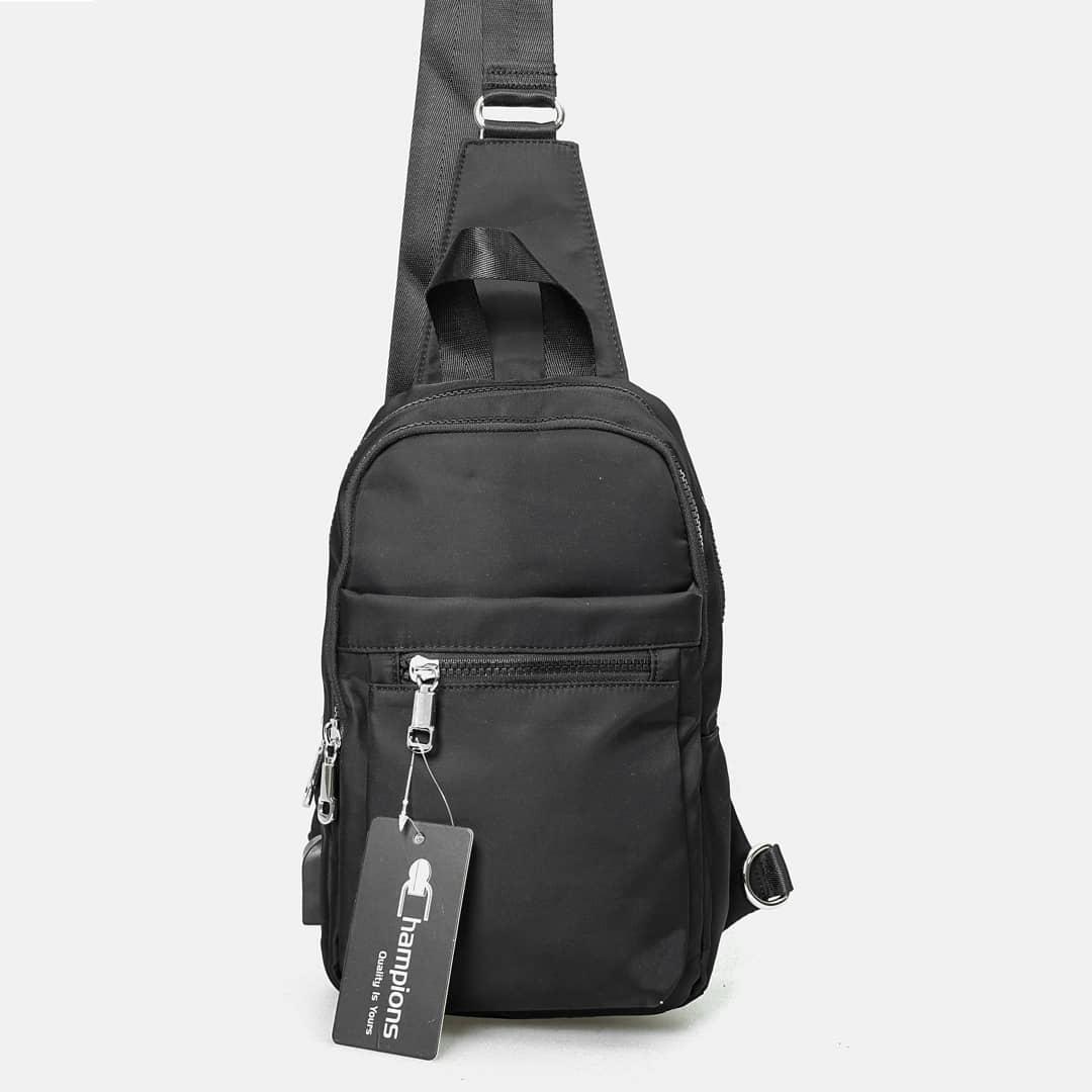 Sling Bag Import Tas USB Champions 1961-1964 bahan Nilon dengan Kabel ...