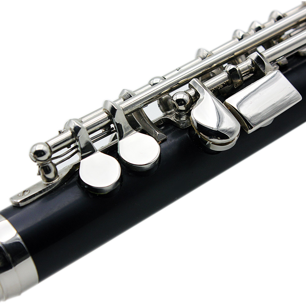 Piccolo Ottavino Half-size Flute Cupronickel Silver Plated C Key Tone ...