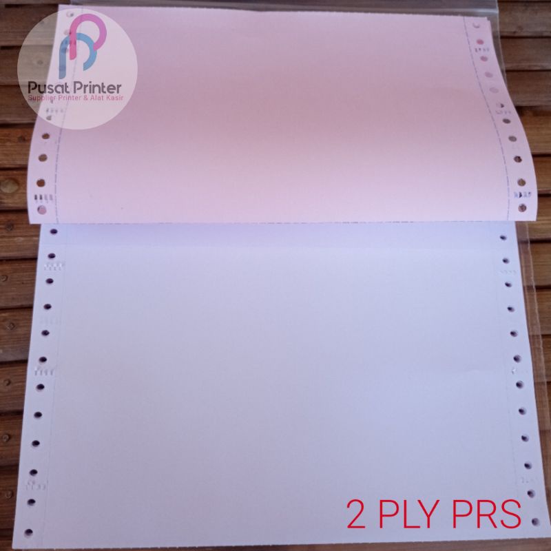 Kertas Continous Form 2 ply PRS ( A4 1/2 kuarto ) Kertas Nota faktur ...