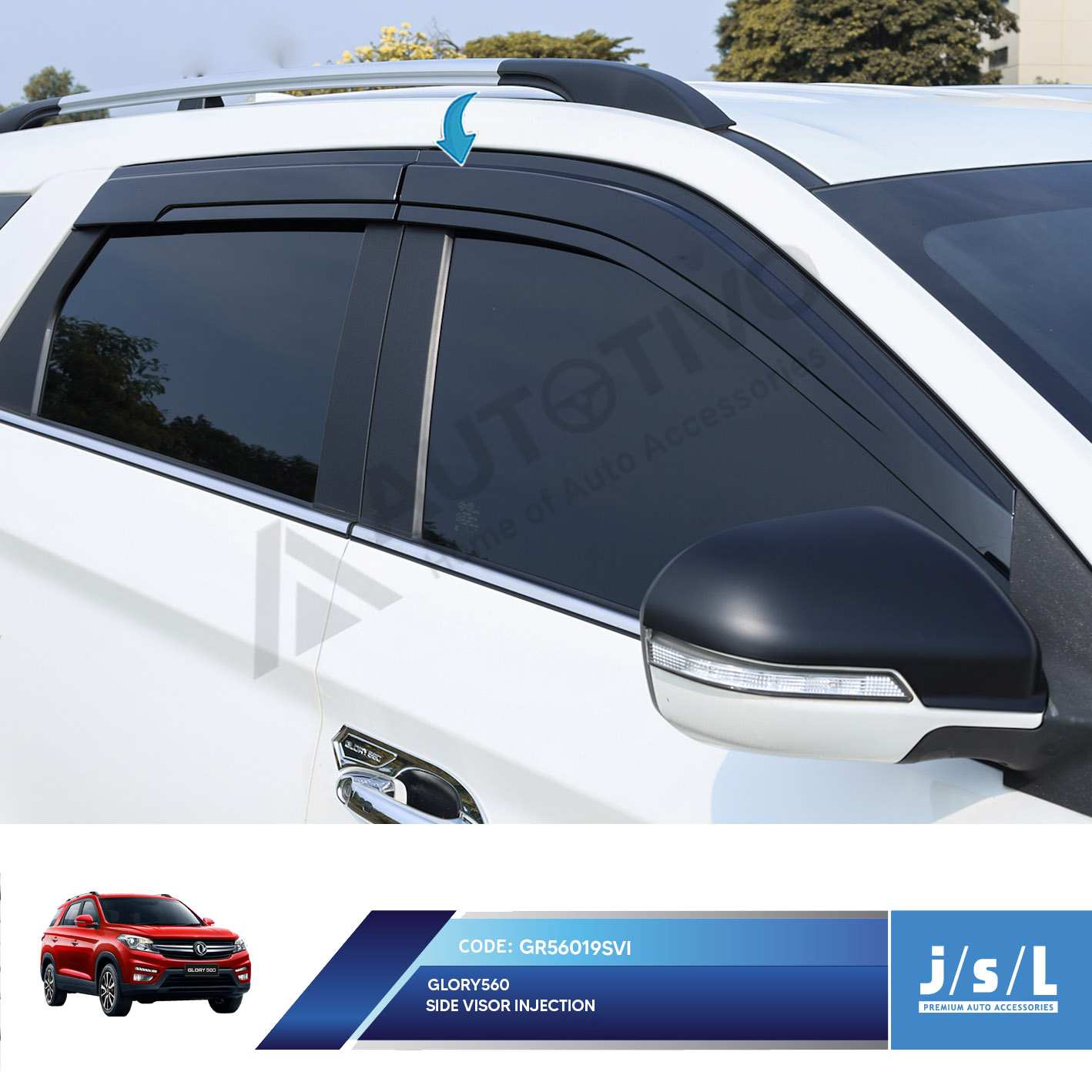 Talang Air DFSK Glory 560 JSL Side Visor Injection | Lazada Indonesia