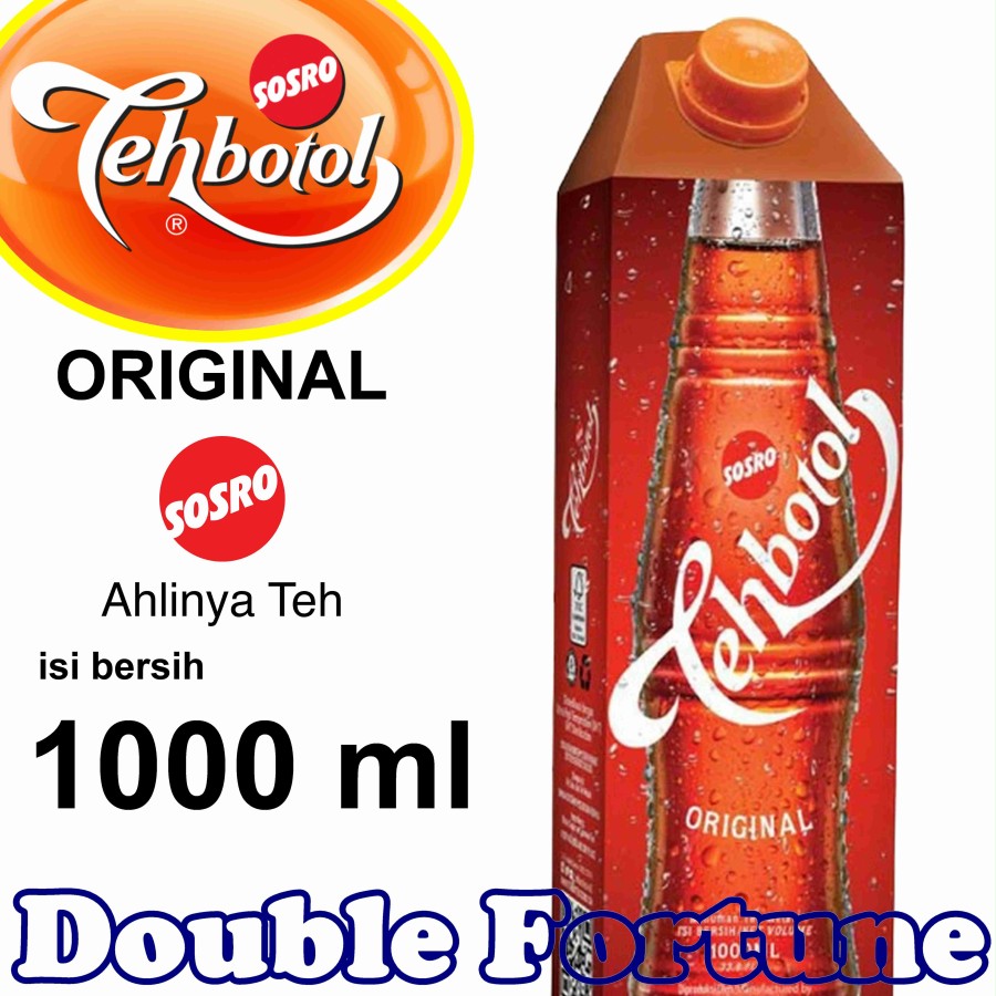 Teh Botol Sosro Teh Kemasan Original 1 liter | Lazada Indonesia