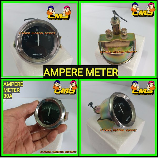 Ampere meter mobil universal. indikator Pengisian aki mobil. pengukur ...