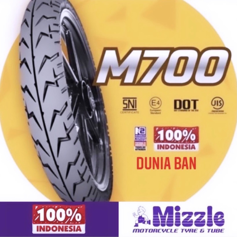 Ban Tubeless MIZZLE M700 90/80-17 Ban Motor Tubles | Lazada Indonesia