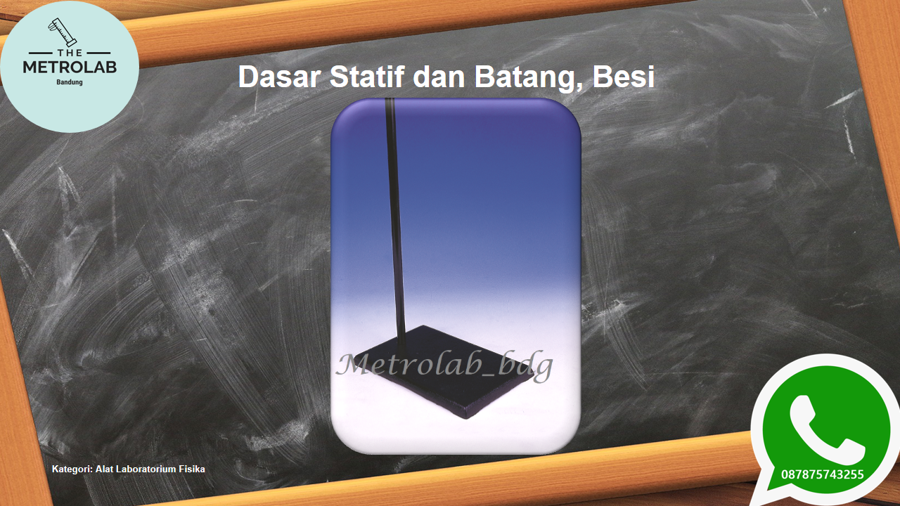 Dasar Statif dan Batang | Bahan Besi | Lazada Indonesia