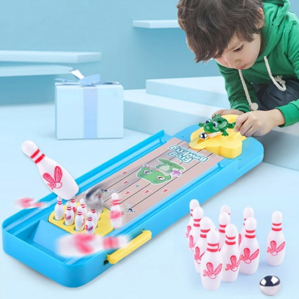 Blink Frog Bowling Mainan Mini Bowling Katak Board Games | Lazada Indonesia