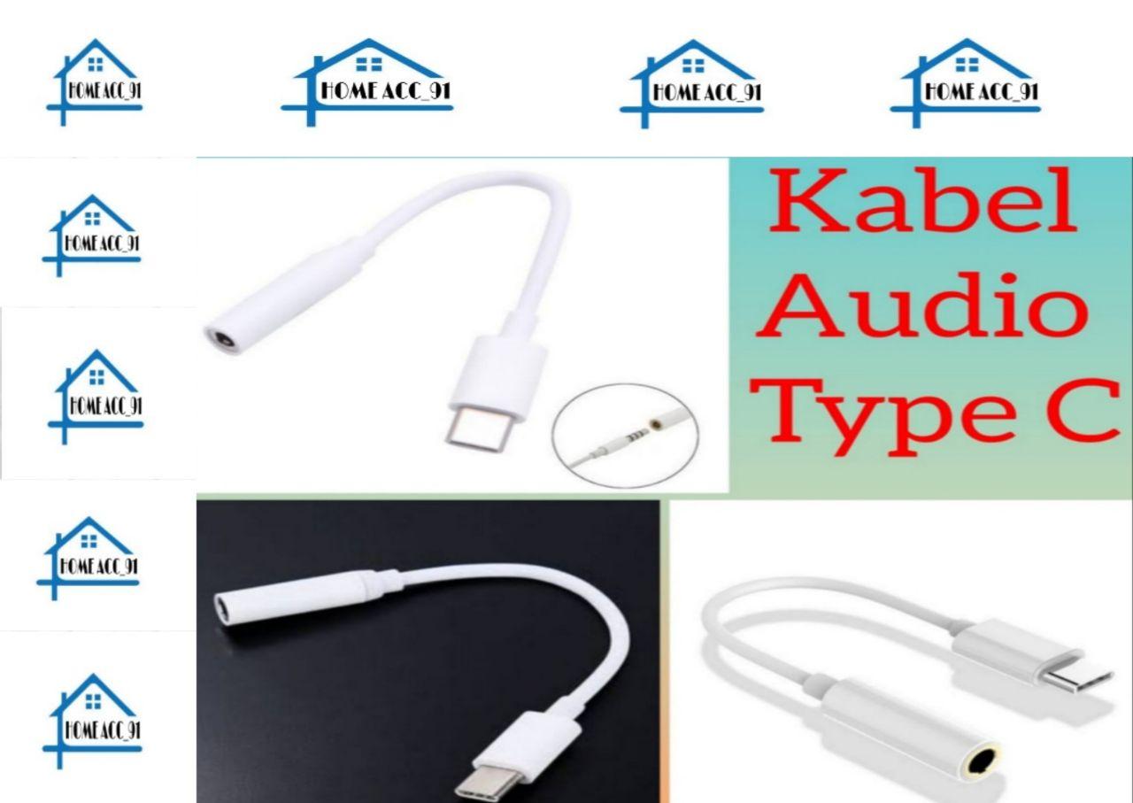 Kabel Jack Audio Headset Handsfree Sambungan Ke TYPE C | Lazada Indonesia