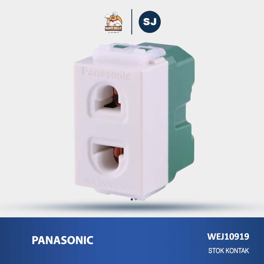 MATA STOP KONTAK UNIVERSAL WIDE SERIES WEJ10919 PANASONIC | Lazada ...