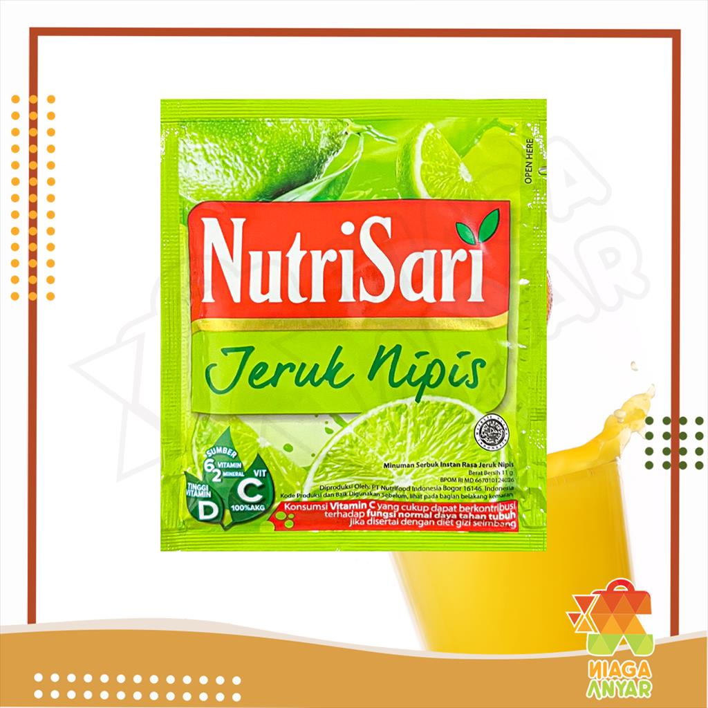 NutriSari Minuman Serbuk Instan Sachet Satuan / Minuman Buah Saset ...