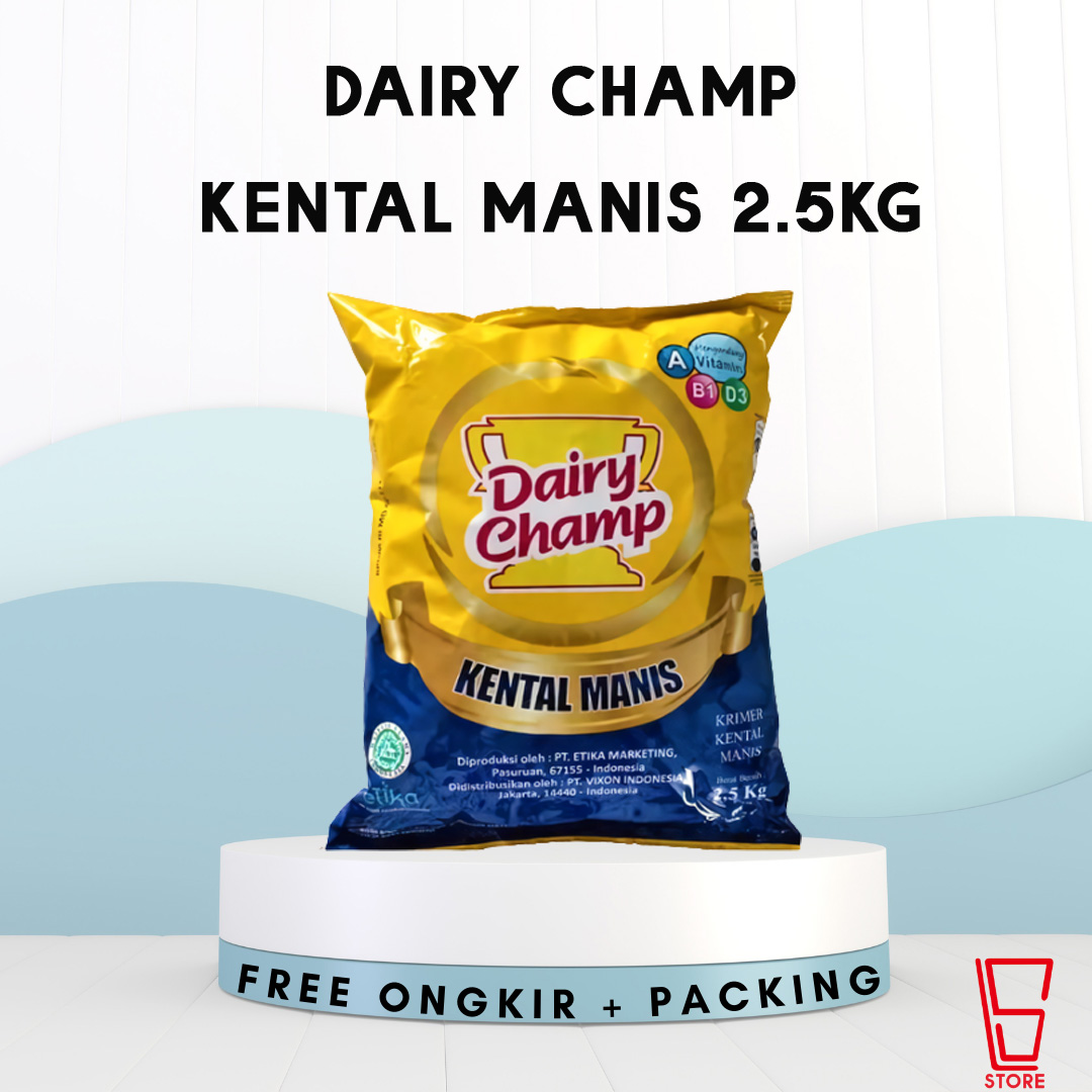 DAIRY CHAMP 2.5kg / DAIRY CHAMP Terjual 26 • bintang5 (8 rating ...