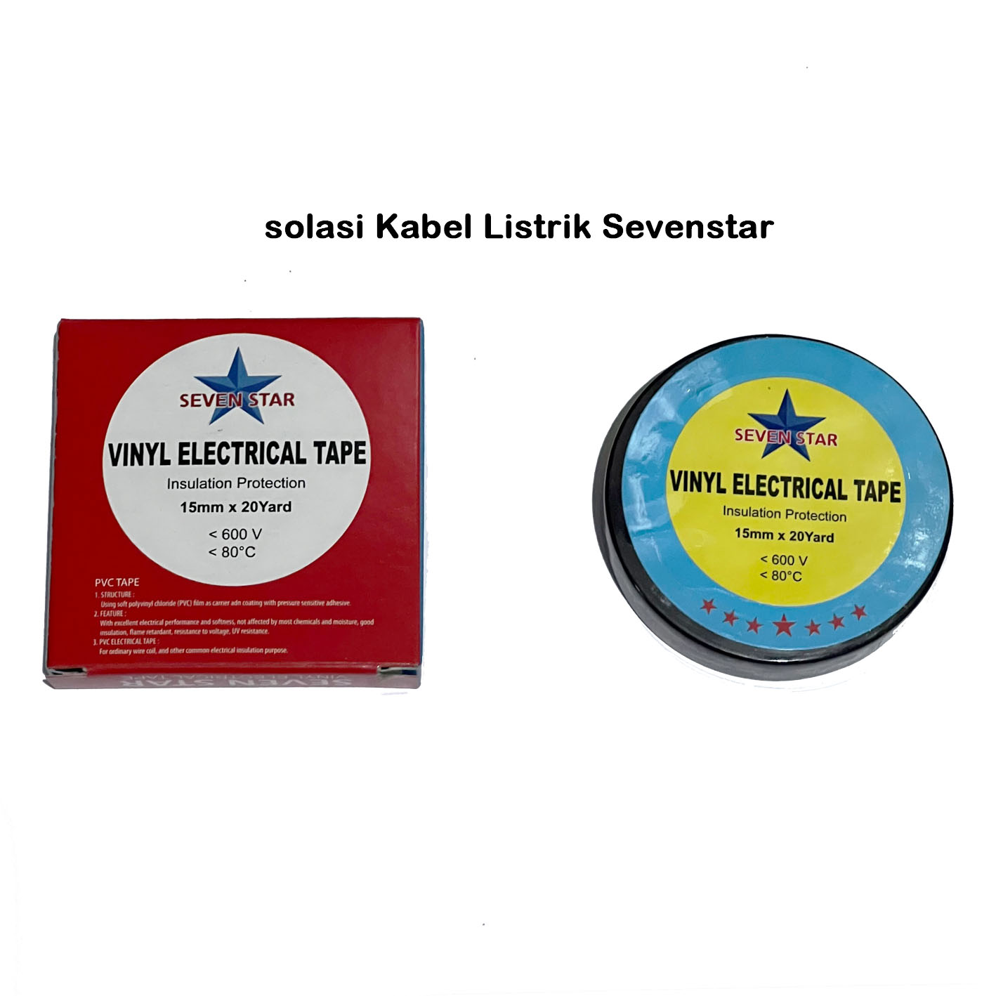 Isolasi Kabel Listrik Solasi Listrik Solatip Listrik Vinyl Electrical ...