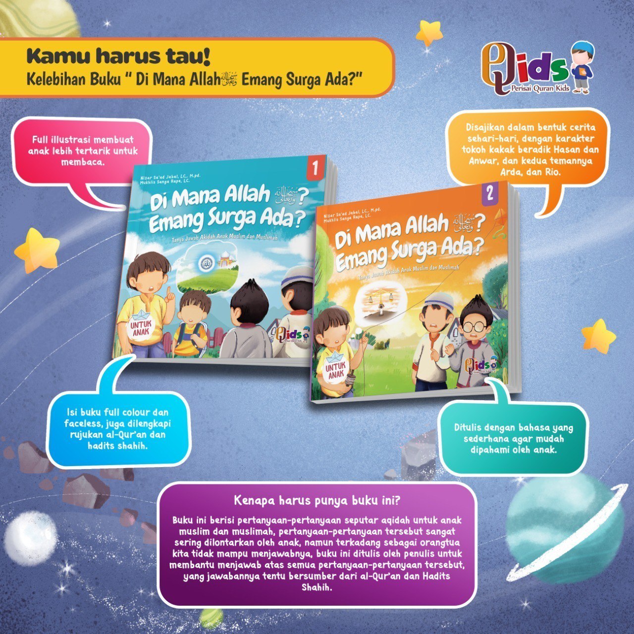 MEA Di Mana Allah? Emang Surga Ada?" Tanya Jawab Akidah Anak Muslim dan ...