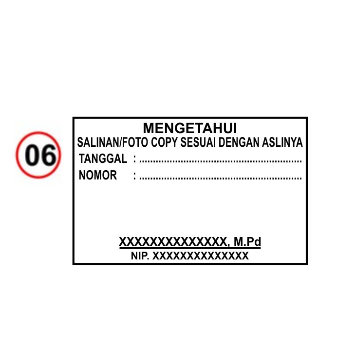 stempel legalisir pengesahan dinas | Lazada Indonesia