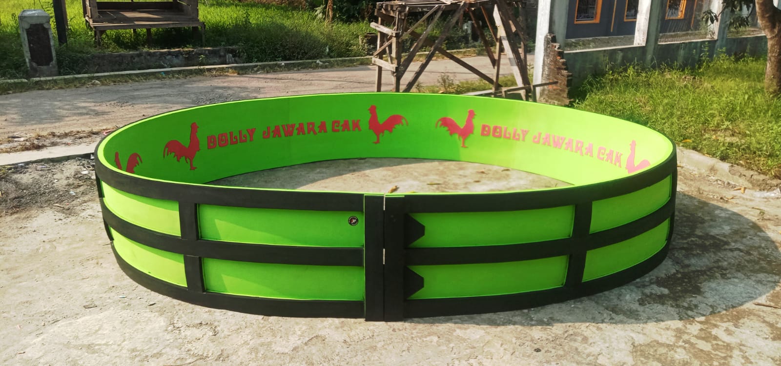 geber ayam/ring arena ayam aduan spon eva ukuran 3.5 meter tebal 4.5cm ...