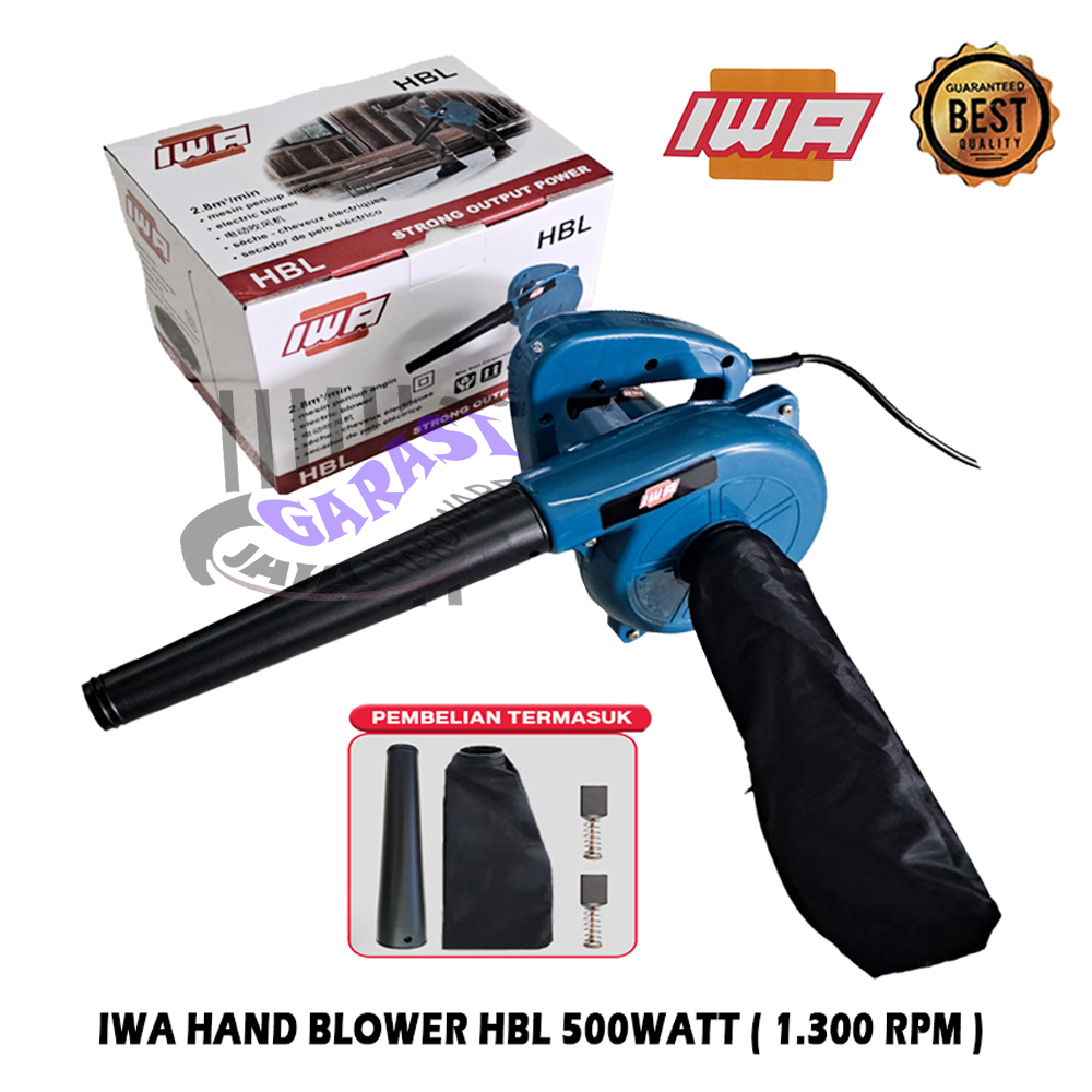 IWA HAND BLOWER TANGAN LISTRIK GROOMING KIPAS VAKUM DEBU MINI 2 IN 1 ...