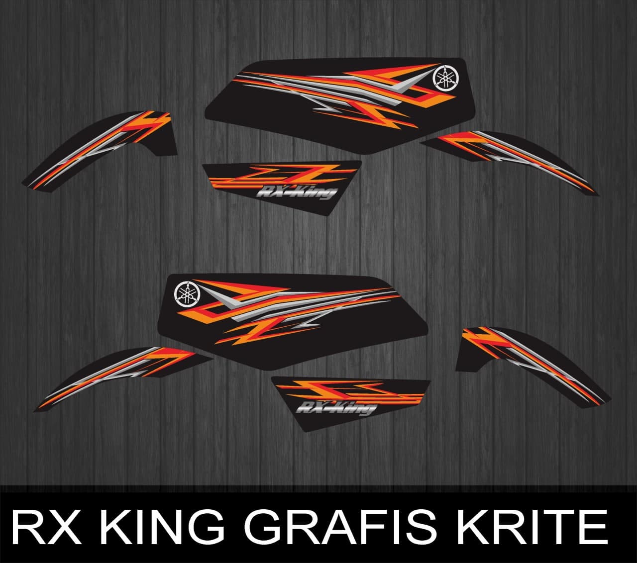 STIKER STRIPING DECAL RX KING GRAFIS KRITE | Lazada Indonesia