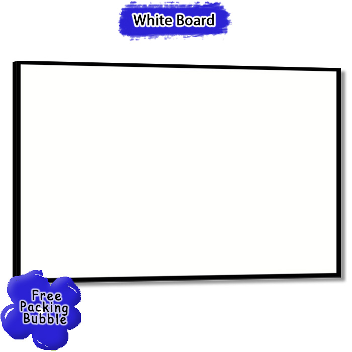 White Board Melamin / Papan Tulis Putih Ukuran 100x150 cm | Lazada ...