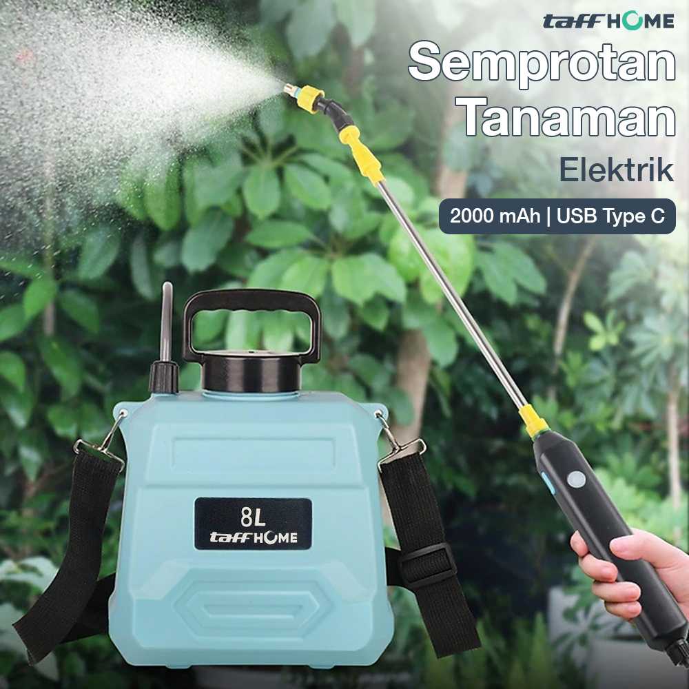 PENGIRIMAN JAKARTA TaffHOME Semprotan Tanaman Elektrik Sprayer Shoulder ...