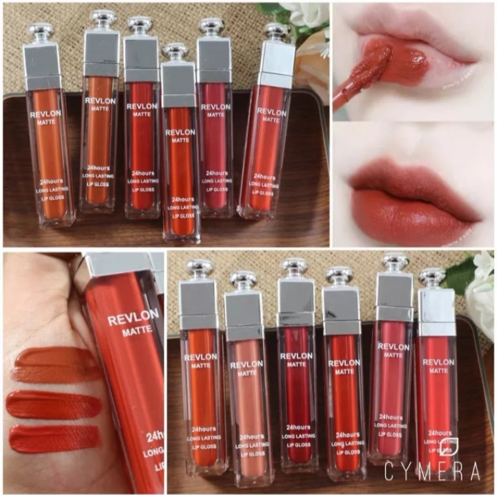 Lipstik Revlon 3D Matte /Lipcream Revlon Tahan Air Dan Awet | Lazada ...
