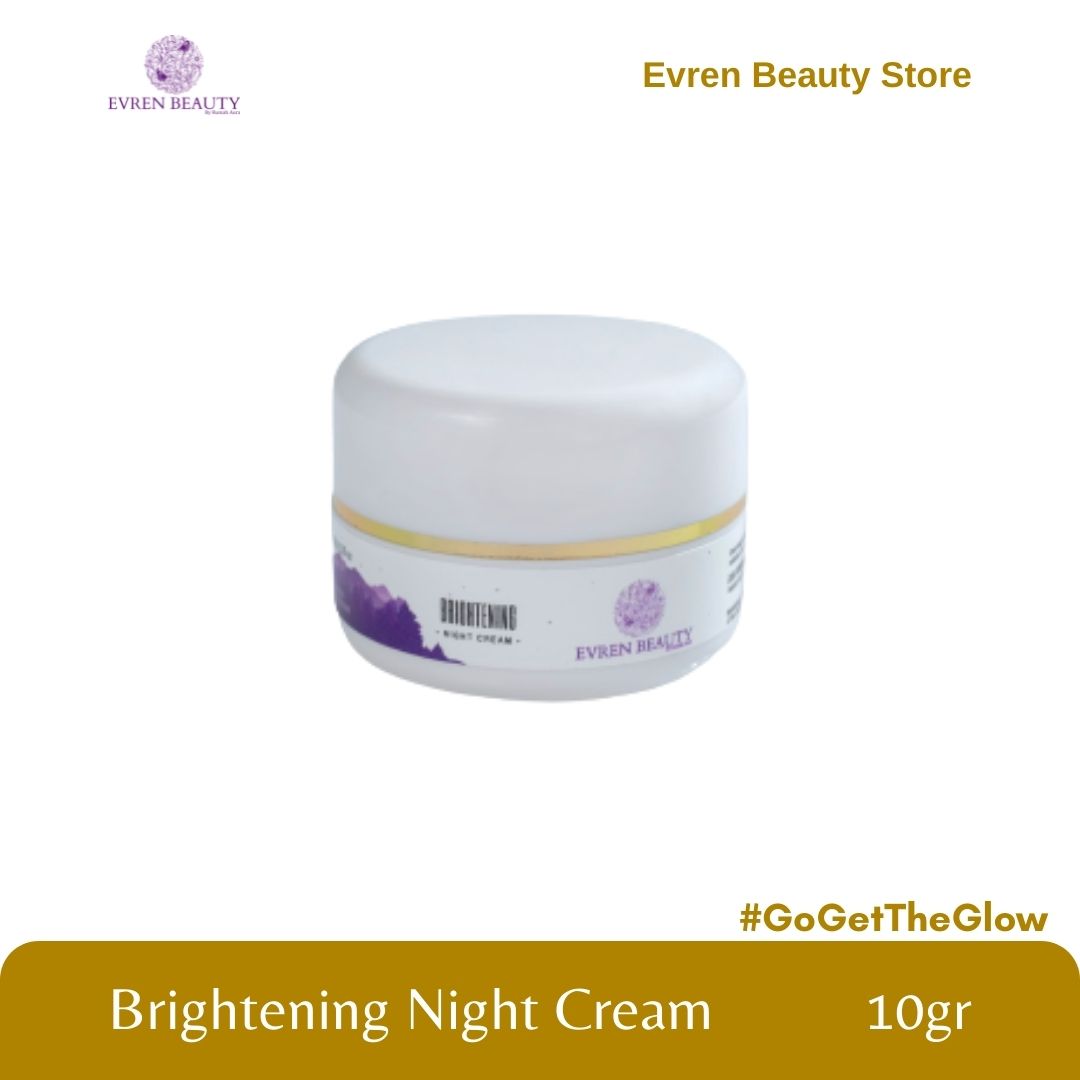 EVREN BEAUTY Brightening Night Cream 10gr / Skincare Halal / Skincare ... EVREN BEAUTY Brightening Night Cream 10gr / Skincare Halal / Skincare ...