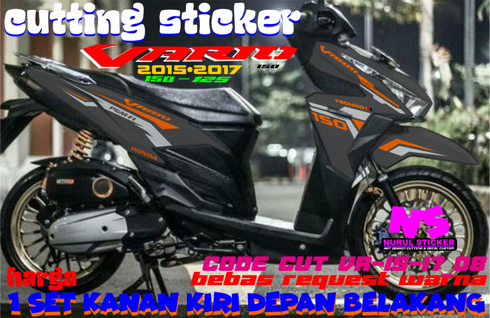 cutting sticker vario 150 | Lazada Indonesia