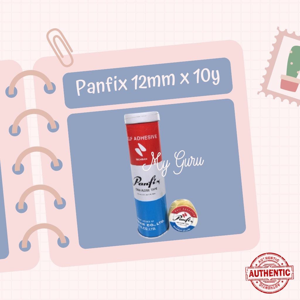 [ROL] PANFIX 1/2 INCH / 12 MM X 10 YARD SOLATIP / SELOTIP / ISOLASI ...