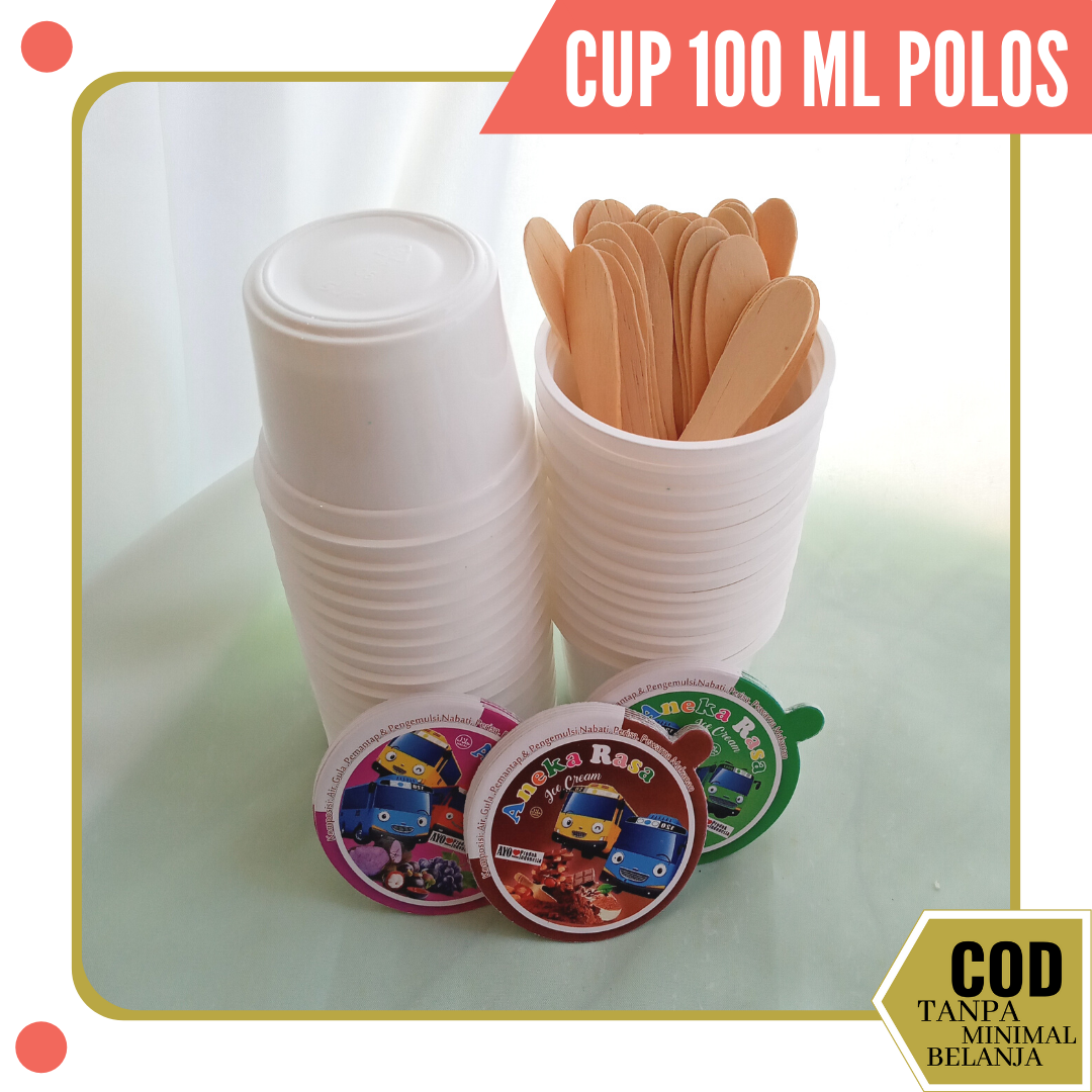 HARGA CUP PLASTIK ICE CREAM - ANEKA CUP ES KRIM - KEMASAN ES KRIM UNIK ...