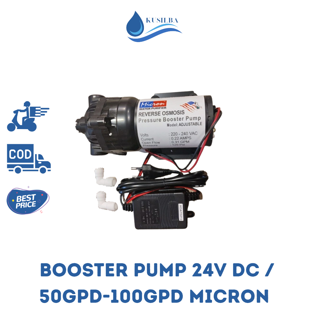 Booster Pump 24v Dc / 50gpd-100gpd micron | Lazada Indonesia