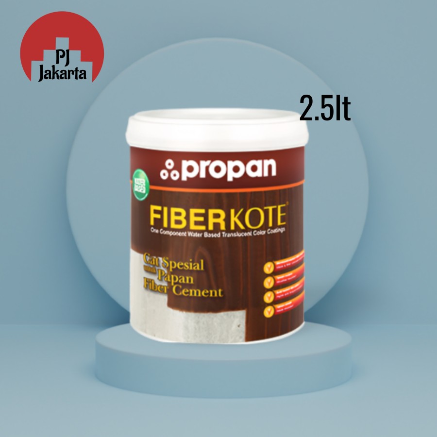 Propan Fiberkote 888 / 889 2.5 Liter / Cat Papan Fiber Semen | Lazada ...