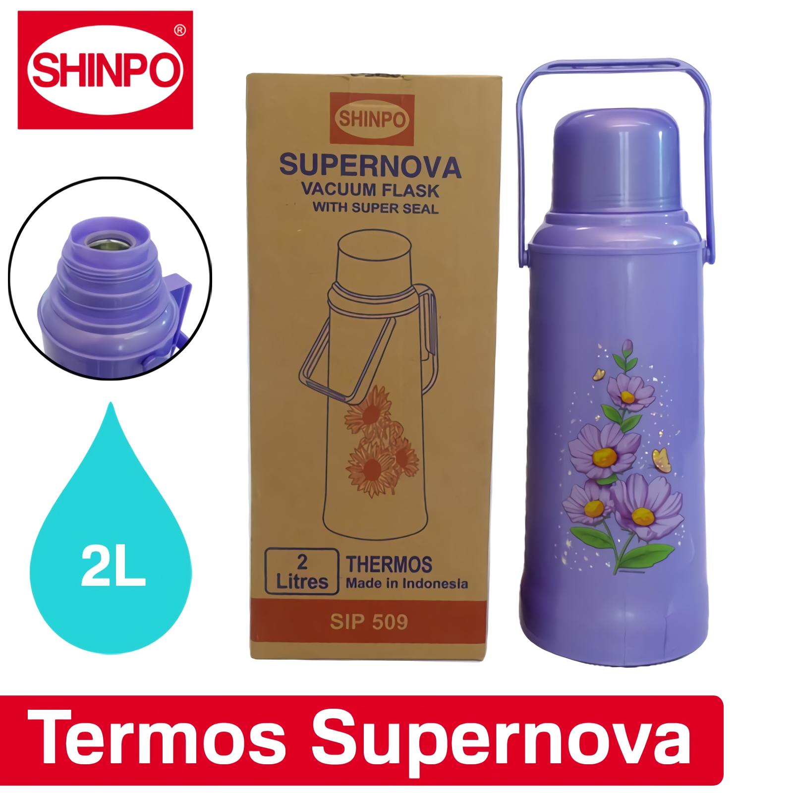SHINPO Termos Air Panas & Dingin 2 Liter Thermos Supernova Vacuum Flask ...