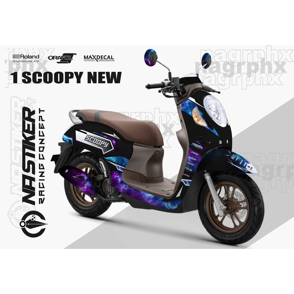 dekal scoopy 2021 - DECAL SCOOPY NEW FULLBODY SCOPY-1 | Lazada Indonesia
