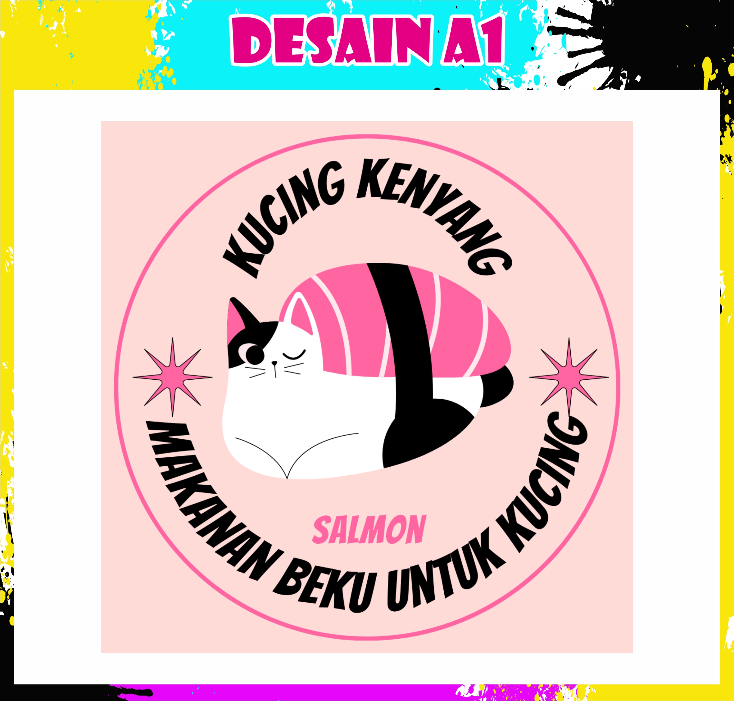 Stiker Label Produk Makanan / Stiker Label Produk Jualan / Stiker Cromo ...