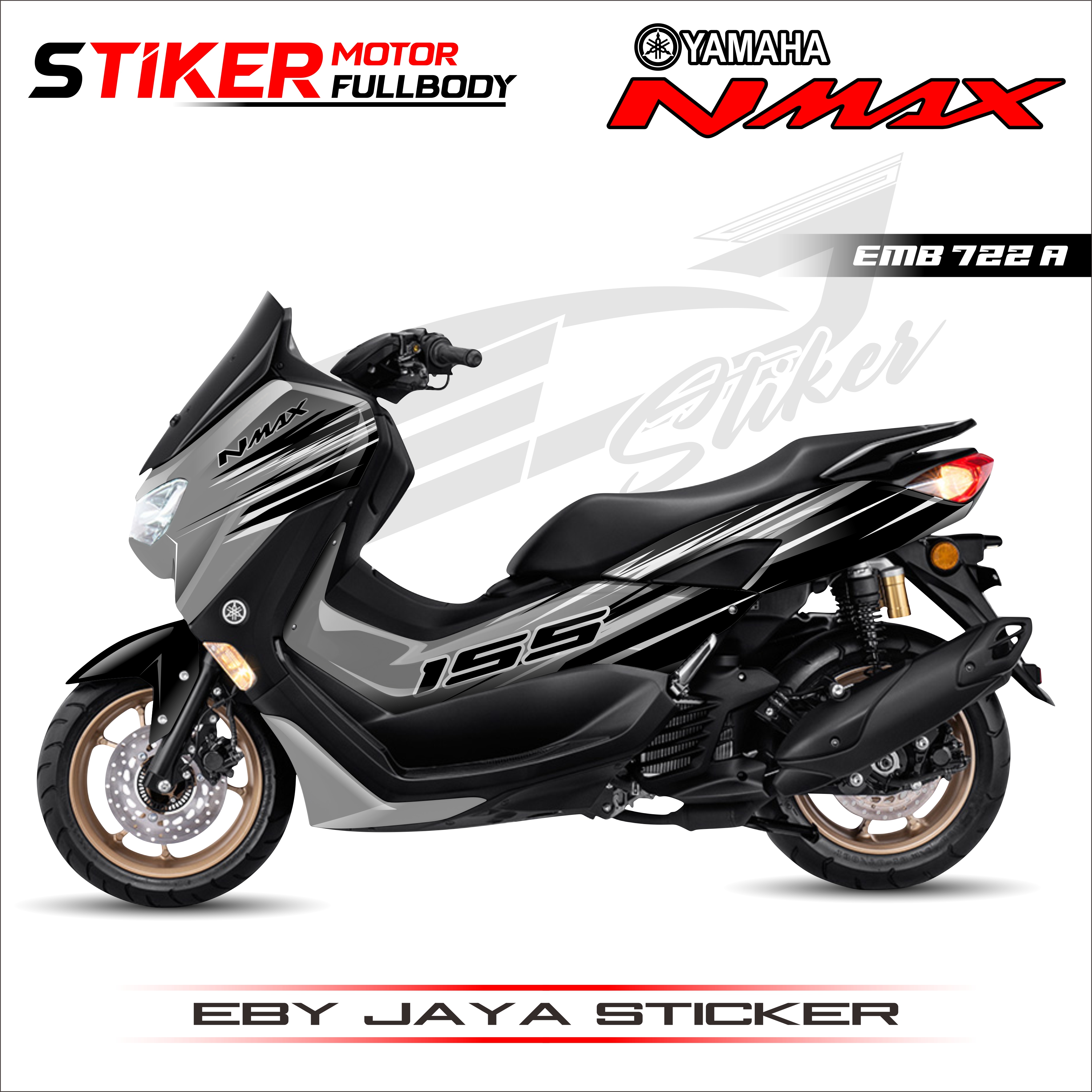 STIKER FULL BODY MOTOR NMAX VARIASI DESAIN-STIKER KEKINIAN FULL BODY ...