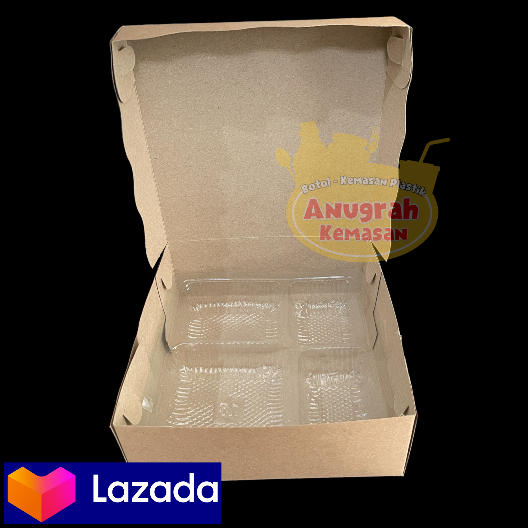 Kardus Nasi Kotak R8 ( isi 10 Biji ) | Lazada Indonesia