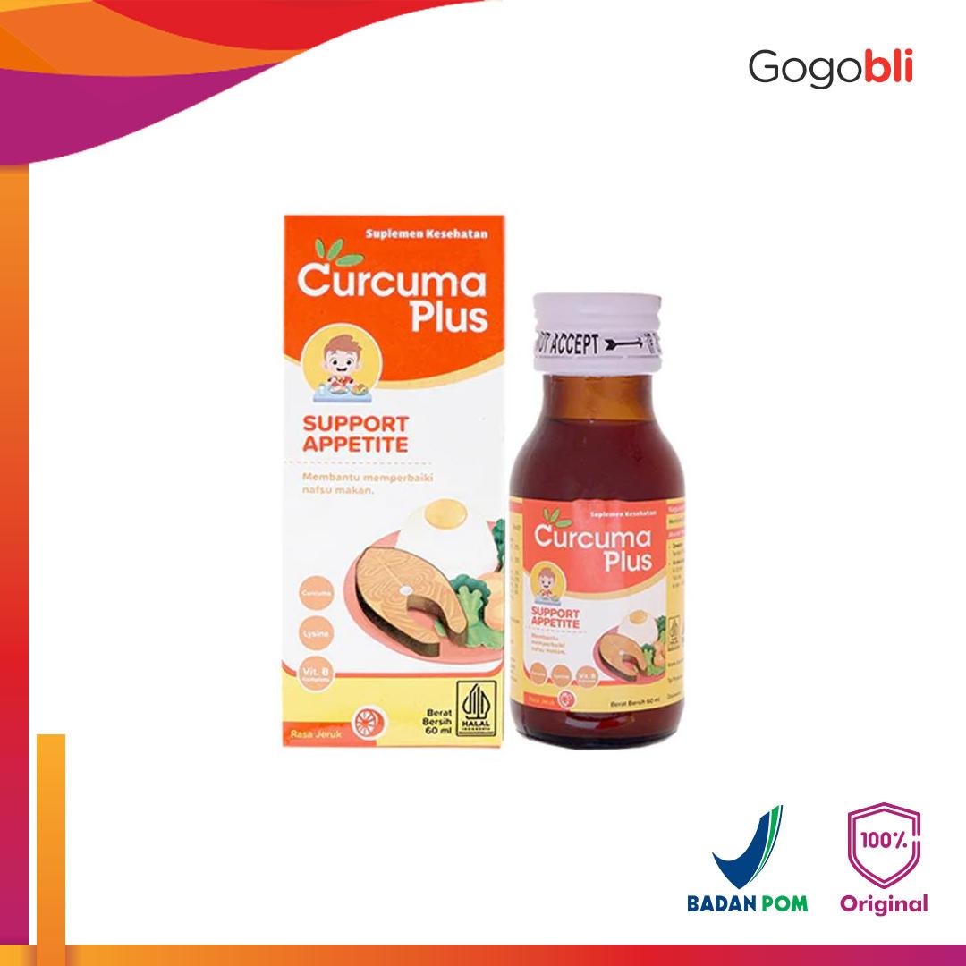 Curcuma Plus Support Appetite Rasa Jeruk 60ml | Lazada Indonesia
